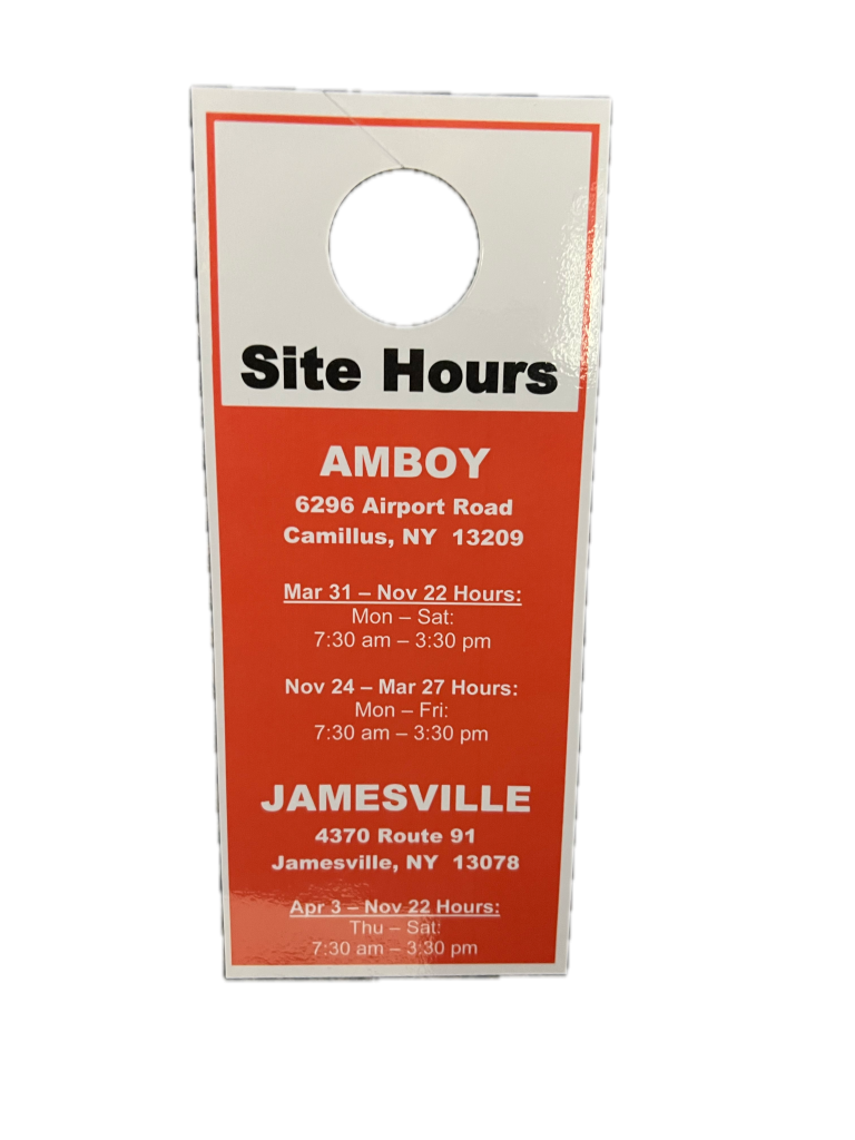 2025 Residential Drop-Off Pass – OCRRA – Onondaga County Resource ...